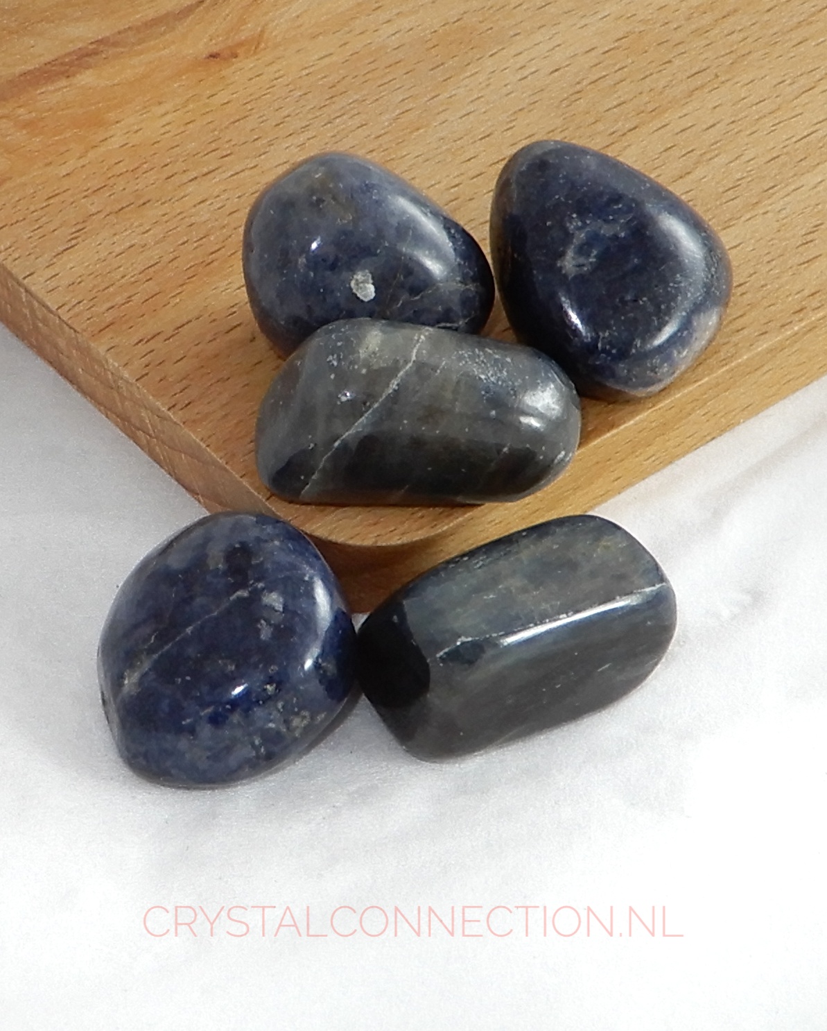 Saffier trommelsteen