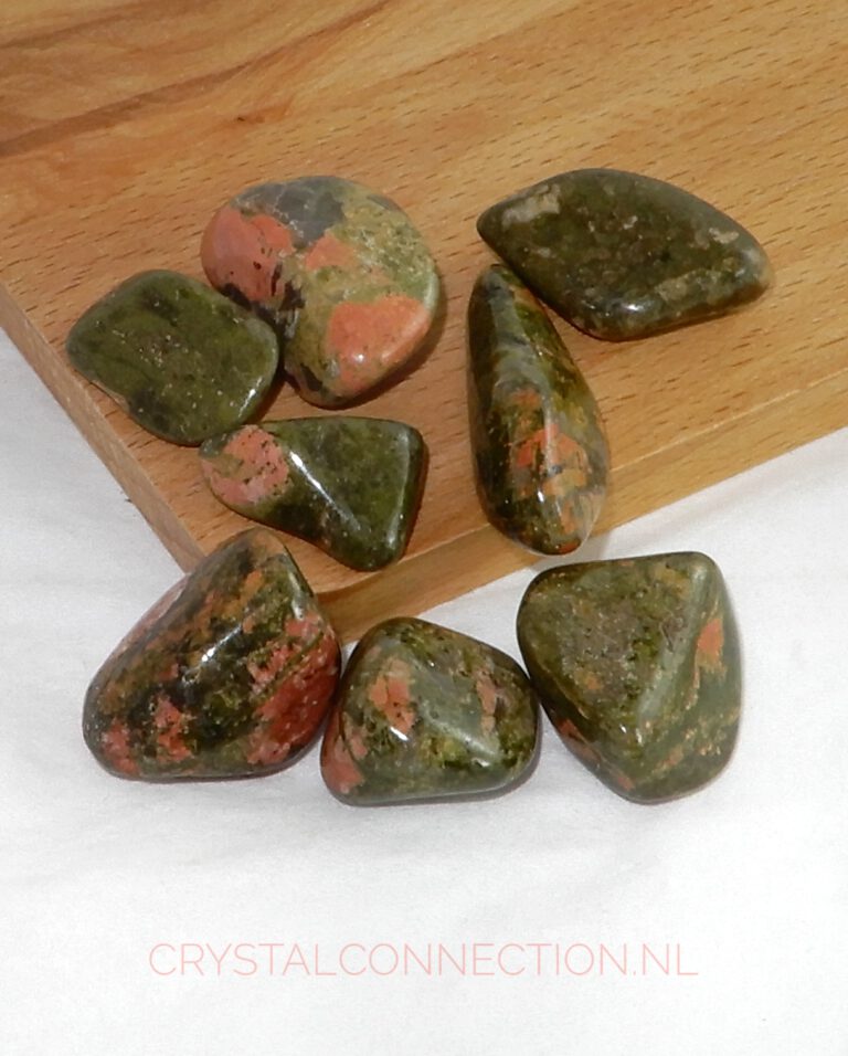 Unakiet trommelsteen