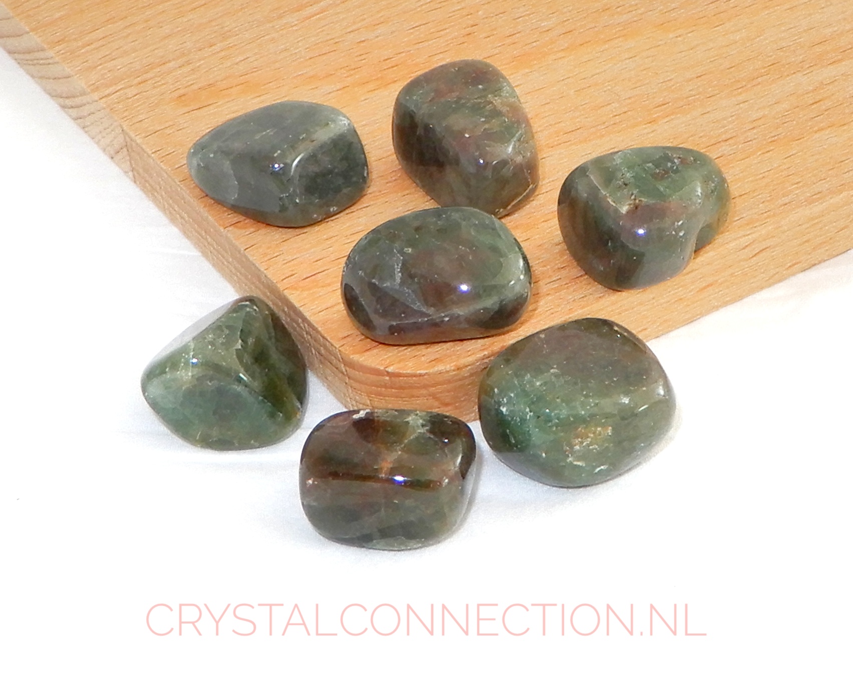Diopsiet waterstenen - Crystal Connection